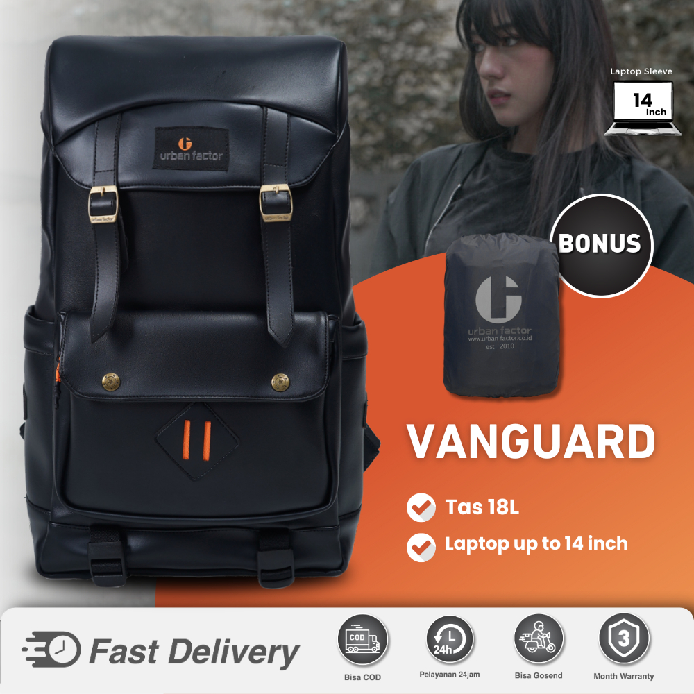 Jual Tas ransel Backpack urban factor - Vanguard | Tas laptop Pria ...