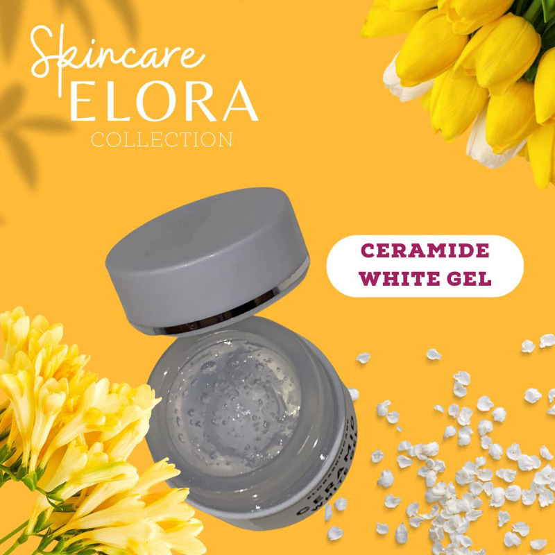 Jual ELORA - WHITE GEL - JELLY CREAM - GEL CREAM - CERAMIDE | Shopee ...