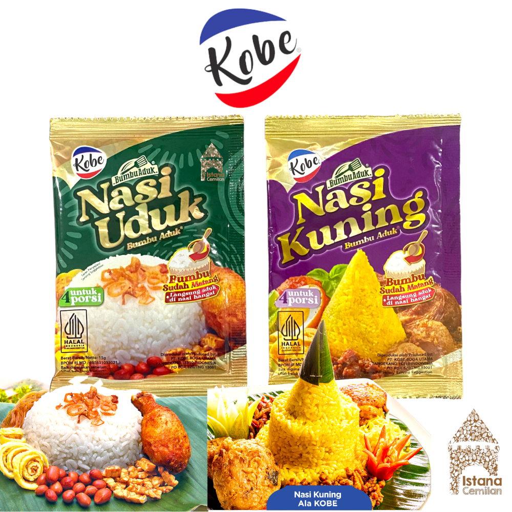 Jual Kobe Nasi Uduk dan Nasi kuning 3x15gr | Shopee Indonesia