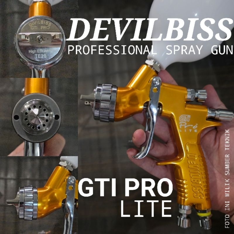 Jual Spray Gun Devilbiss GTI PRO | Shopee Indonesia
