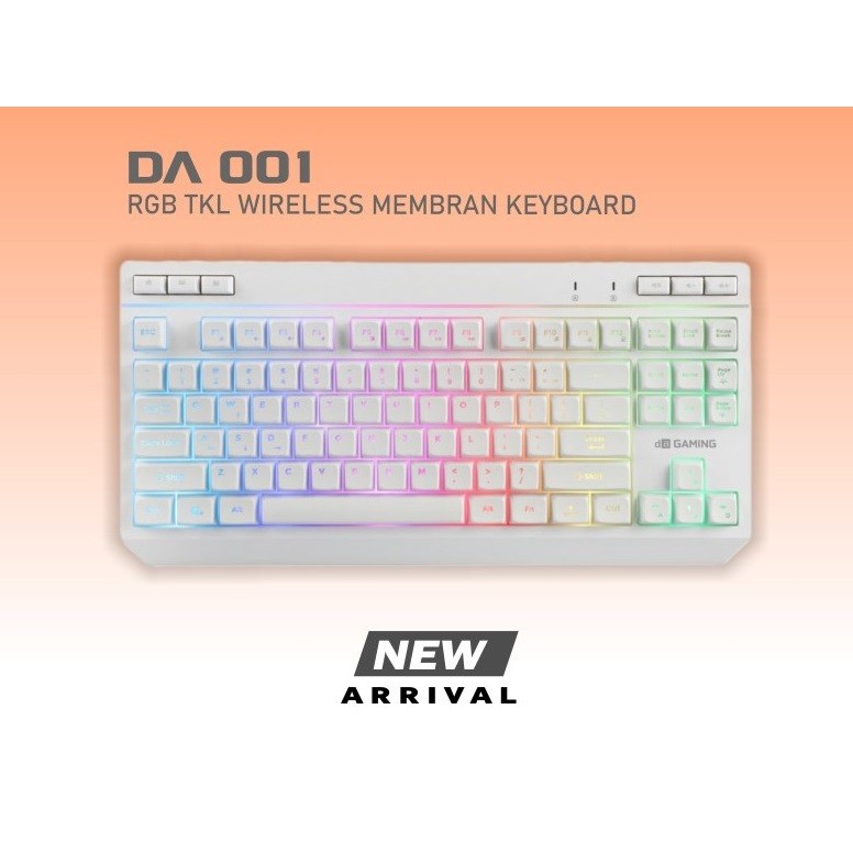 Jual Digital alliance Keyboard Gaming TKL Membrane RGB DA 001 | Shopee ...