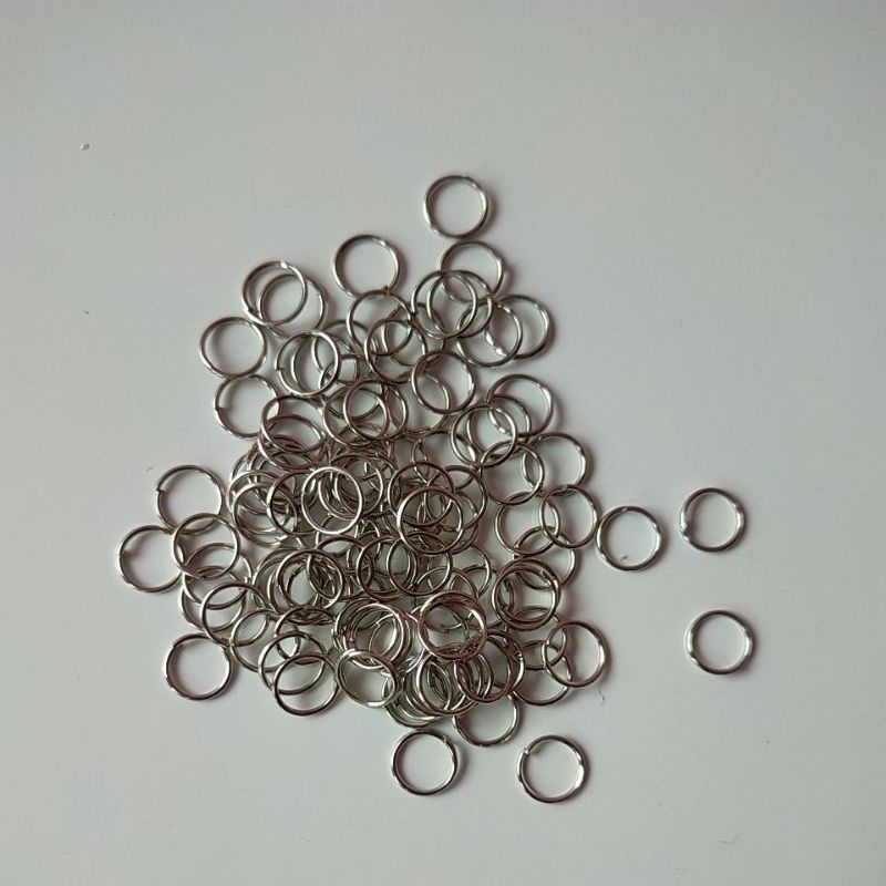 Jual jump ring bulat ring sambung ring o (50 gram) | Shopee Indonesia