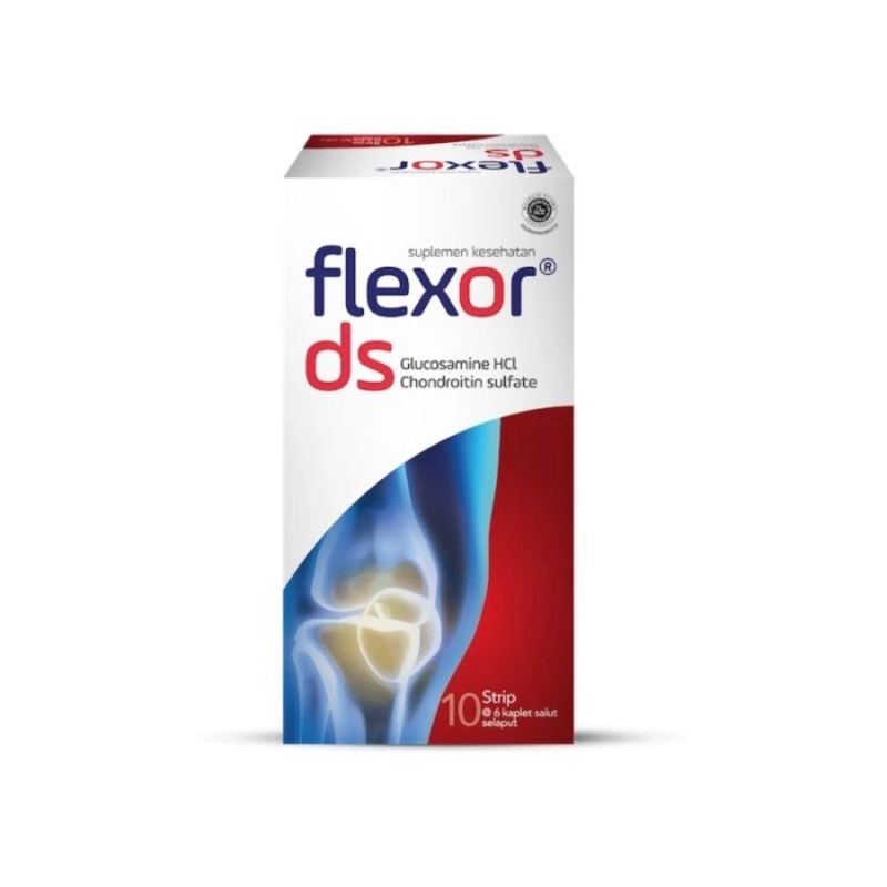 Jual Flexor DS strip 6 tablet ( vitamin pelumas sendi ) | Shopee Indonesia
