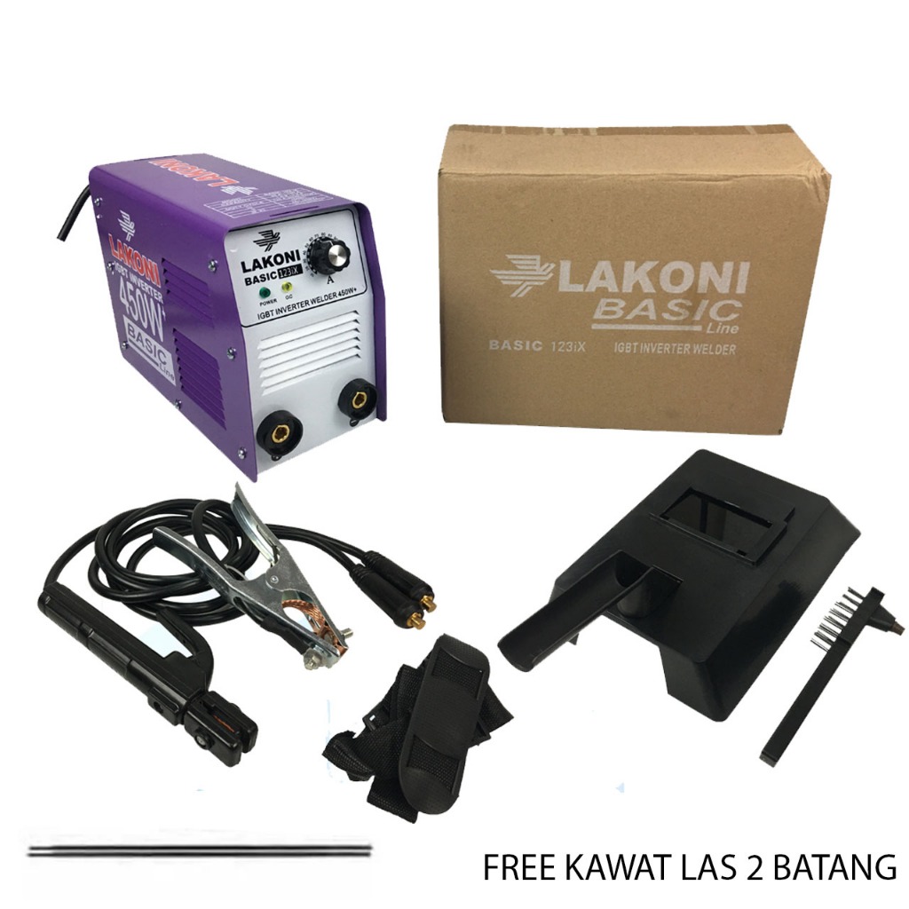 Jual TINGGAL PAKAI !!! LAKONI BASIC 123IX Travo Las Listrik Welding Inverter Trafo Travolas ...