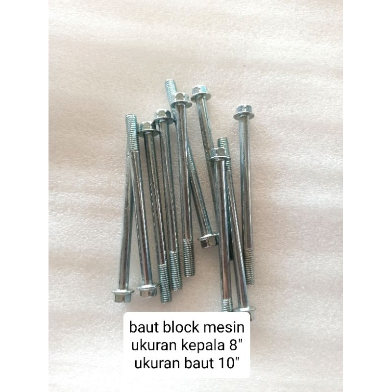 Jual BAUT BLOCK CVT BAUT BLOCK MESIN BLOK CVT BLOK MESIN UKURAN 8,5CM ...