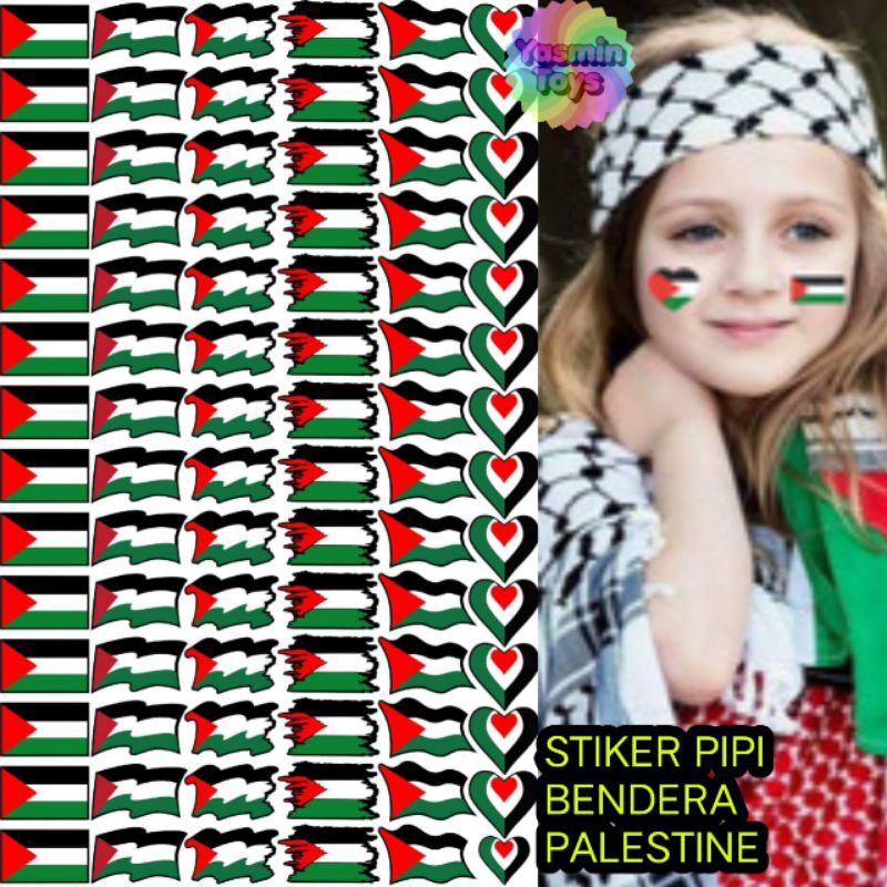 Jual Stiker Pipi Bendera Palestine/stiker palestine | Shopee Indonesia