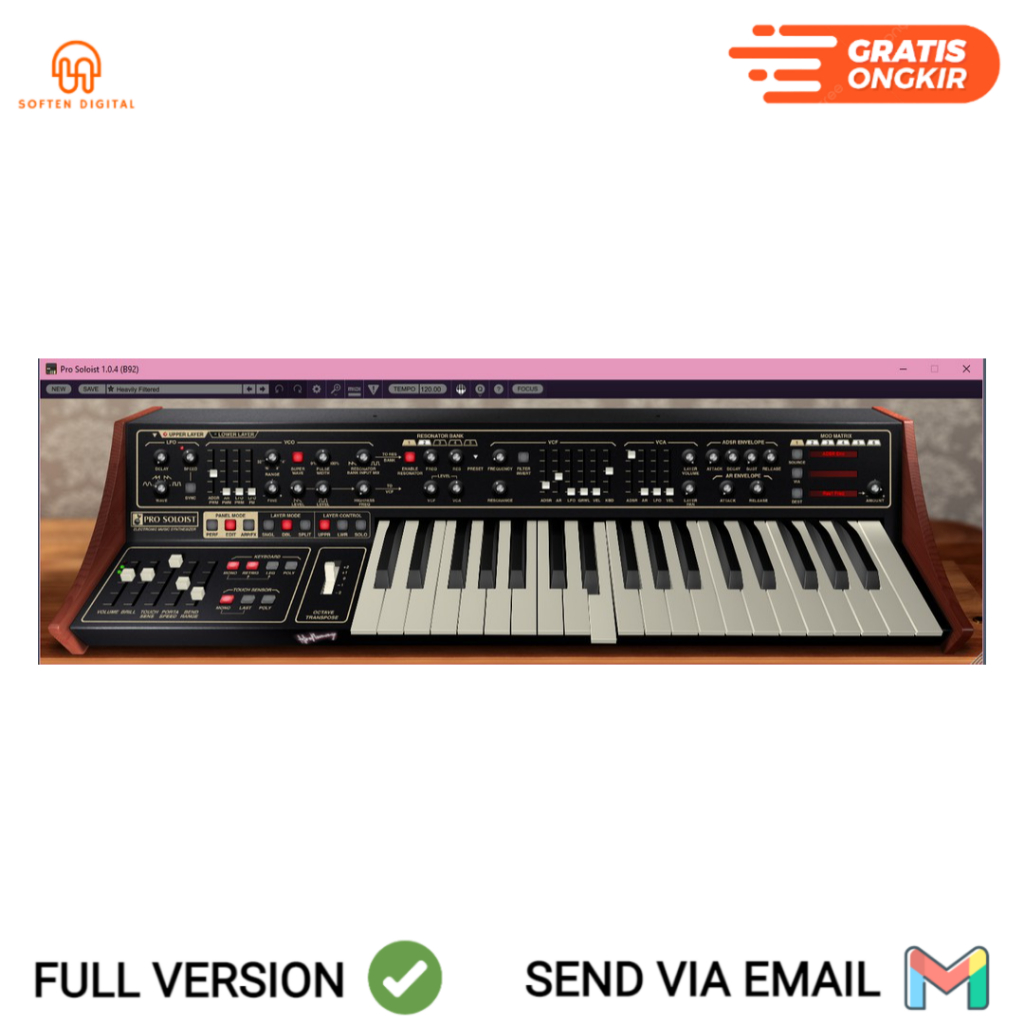 Jual Cherry Audio - Pro Soloist - VST Plugin dalam seri instrumen ...