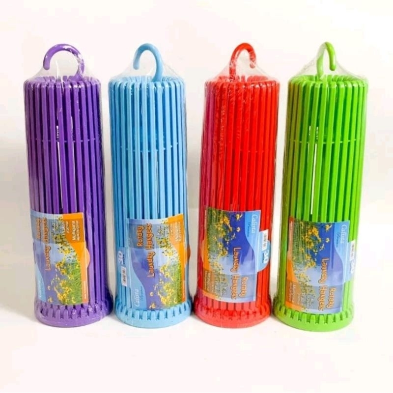 Jual Rotary Folding Hanger 20 Stick Jemuran Payung Bayi isi 20s Calista ...