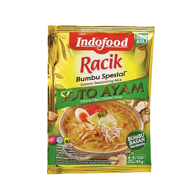 Jual Indofood racik bumbu spesial SOTO AYAM 45 gram | Shopee Indonesia