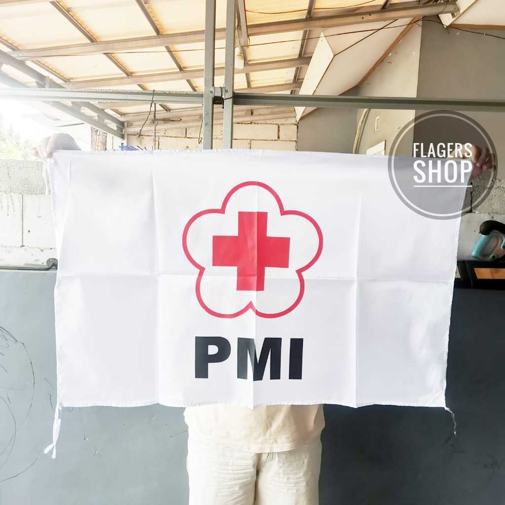 Jual Bendera PMI 60x90 cm | Shopee Indonesia