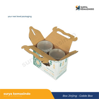 Jual Box 19x10x14 JAR 750 ml Isi 2 Toples Bulat Kardus/packing/kemasan ...