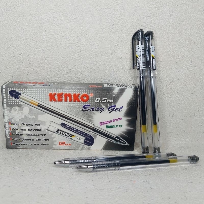 Jual PULPEN KENKO EASY GEL 0.5 MM/per pak | Shopee Indonesia