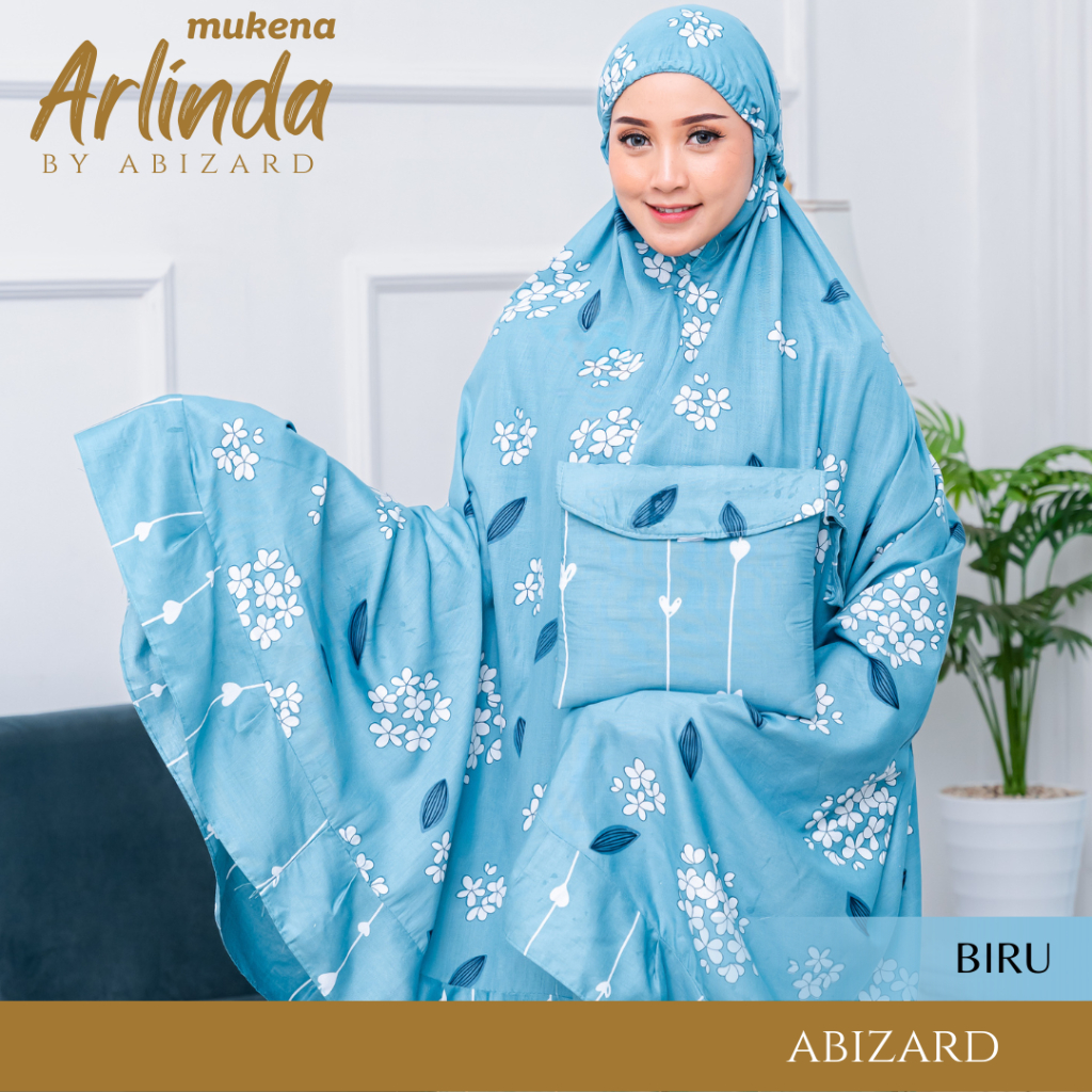 Jual Abizard Mukena Jumbo Rampel ARLINDA Dewasa AllSize | Shopee Indonesia