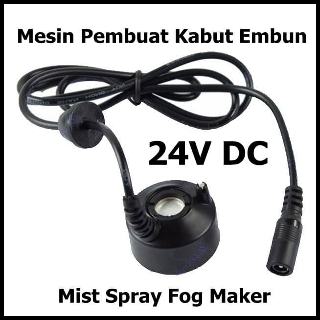 Jual Alat Mesin Pembuat Kabut Embun Mist Spray Fog Maker WT01 24V DC 24 ...