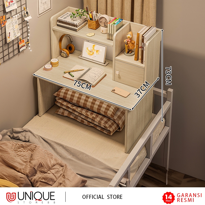 Jual Rak Meja Belajar Meja Tulis Minimalis Rak Buku Multifungsi Meja ...