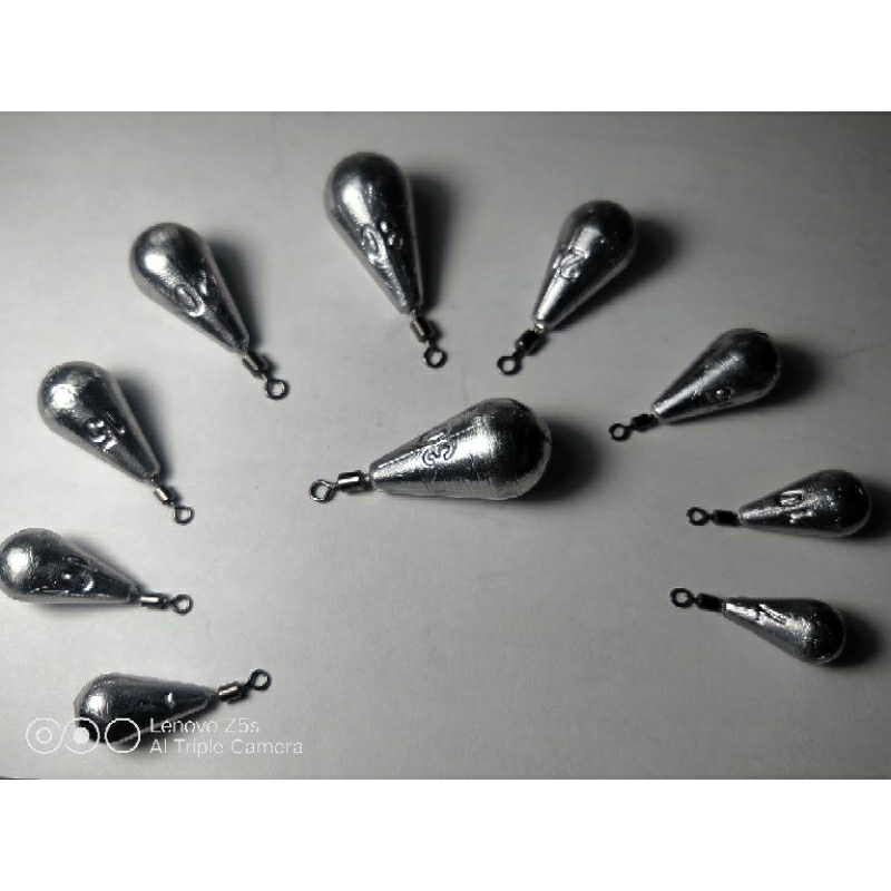 Jual Timah pancing model putar untuk rangkaian dasaran atau pengganti ...