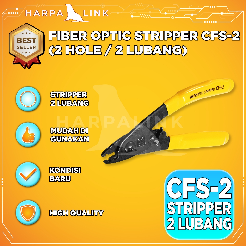 Jual Fiber Optic Stripper 2 Hole Bosi Tools Stripper Fiber Optik 2 ...