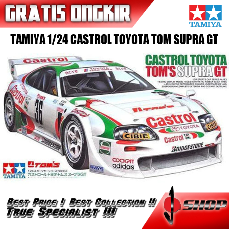 Jual TAMIYA 1/24 CASTROL TOYOTA TOM SUPRA GT | Shopee Indonesia