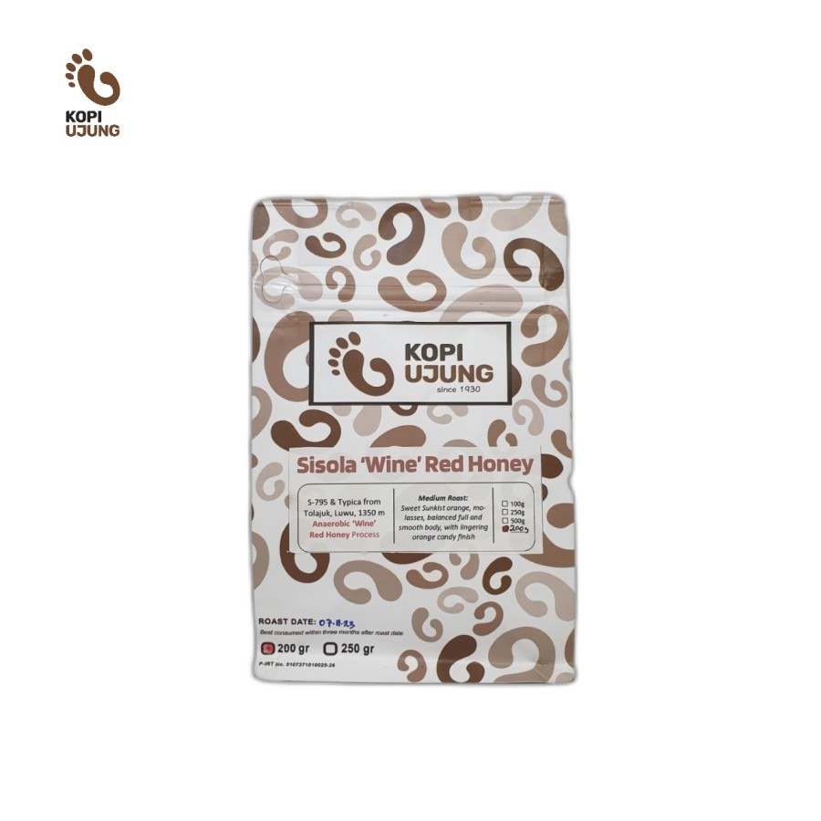 Jual Kopi Ujung Arabica Sisola Red Honey 200 Gr | Shopee Indonesia