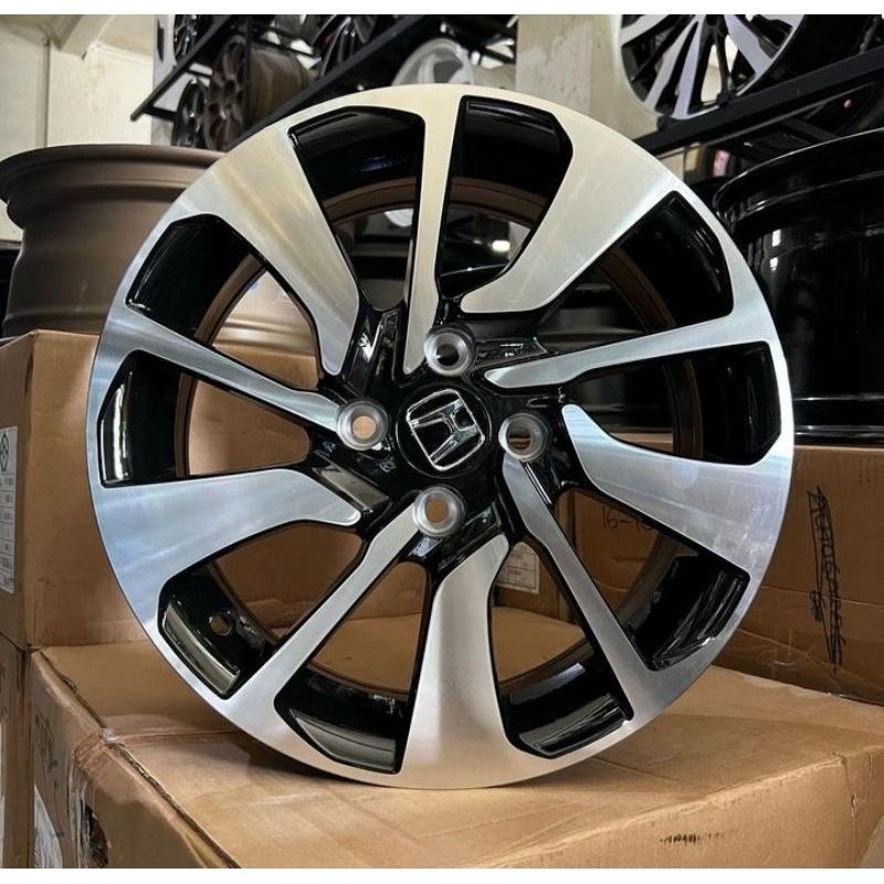 Jual velg brio rs ring 15 blcak polis velg mobil r15 pcd 4x100 | Shopee ...