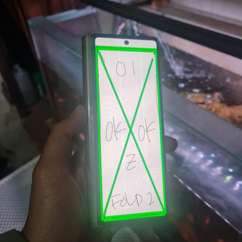 Jual Lcd Samsung Z Fold 2 Sm F916 Original Copotan Bagian Depan ...