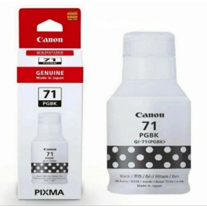 Jual Tinta Canon GI- 71 Black Canon PIXMA G1020/G2020/G3020/G3060 ...