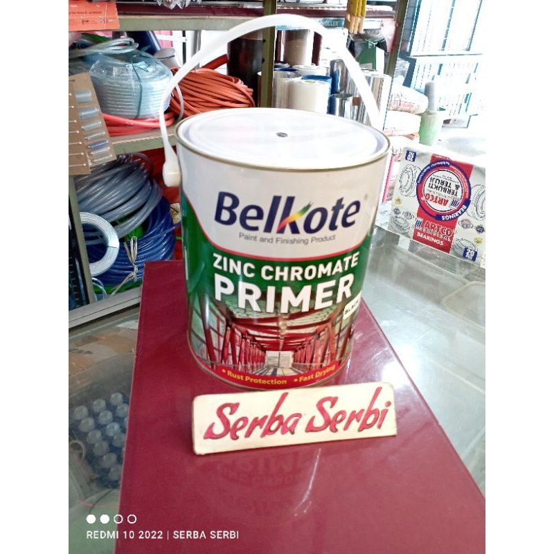 Jual (5KG BELKOTE ZINC) Cat dasar duco zinc chromate primer | Shopee ...