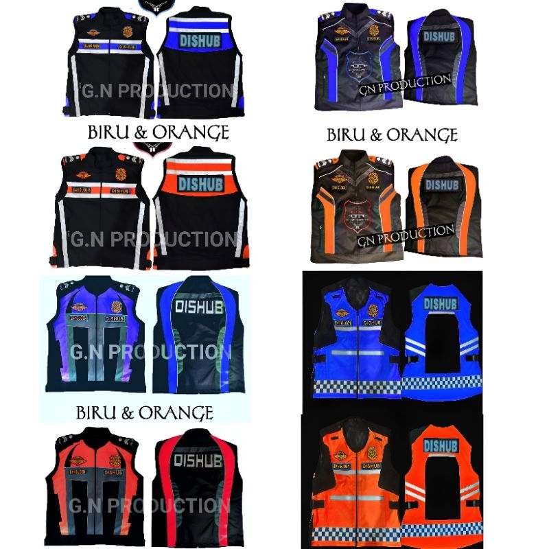 Jual Rompi Dishub rompi touring rompi outdor rompi kerja rompi Cordura ...