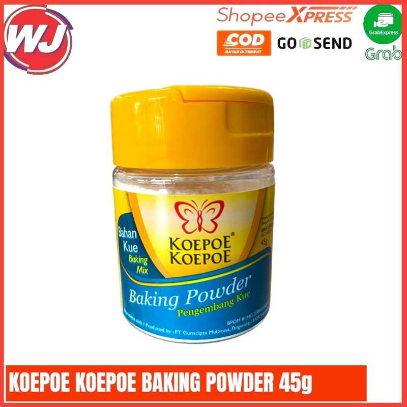 Jual KOEPOE KOEPOE BAKING POWDER 45g | Shopee Indonesia
