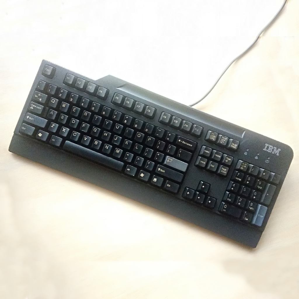 Jual KEYBOARD PS2 VINTAGE HITAM brand IBM | Shopee Indonesia