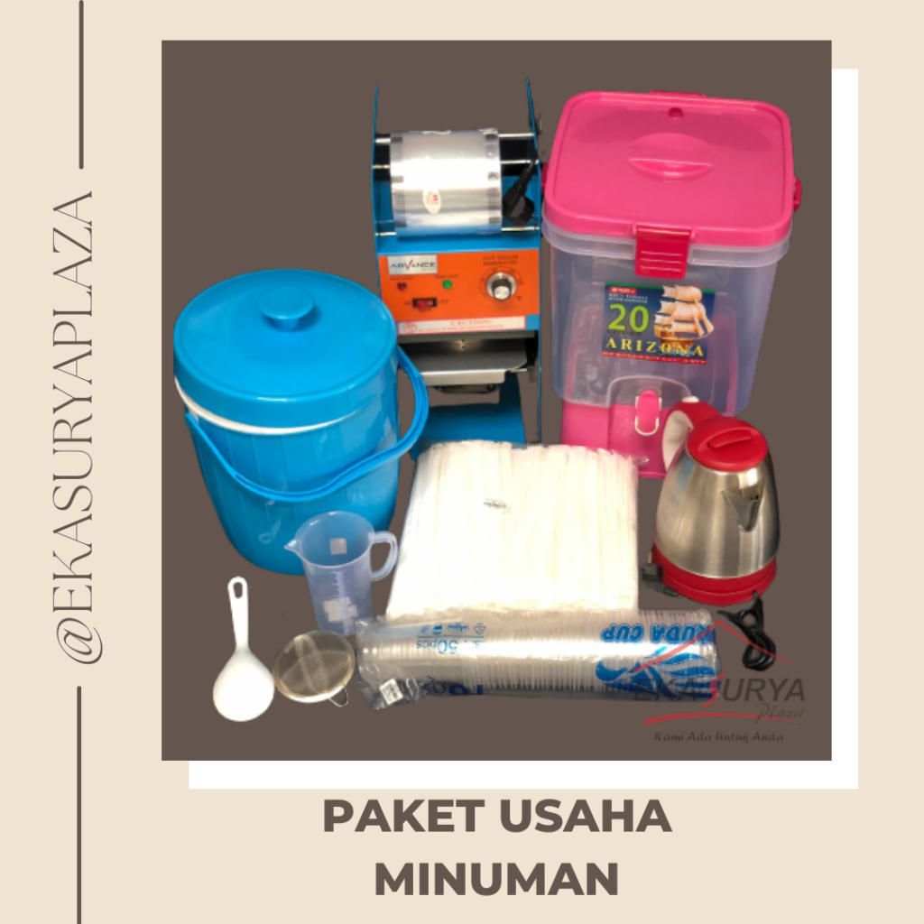 Jual Paket Usaha Minuman/Paket Peralatan Usaha Minuman Es/Usahan ...