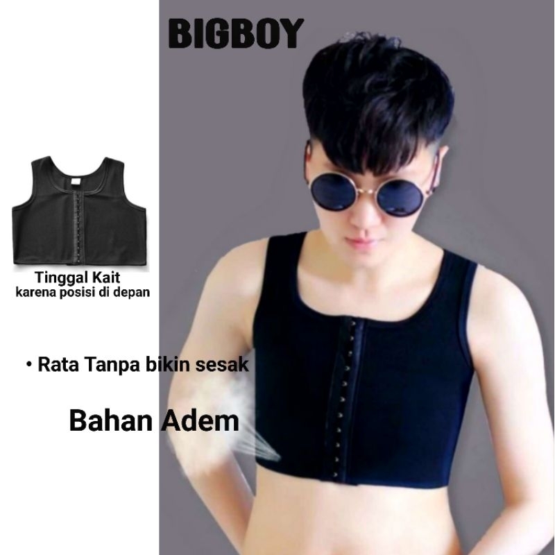 Jual Front/Hook Breast binder Cosplay Binder sport bra perata dada ...