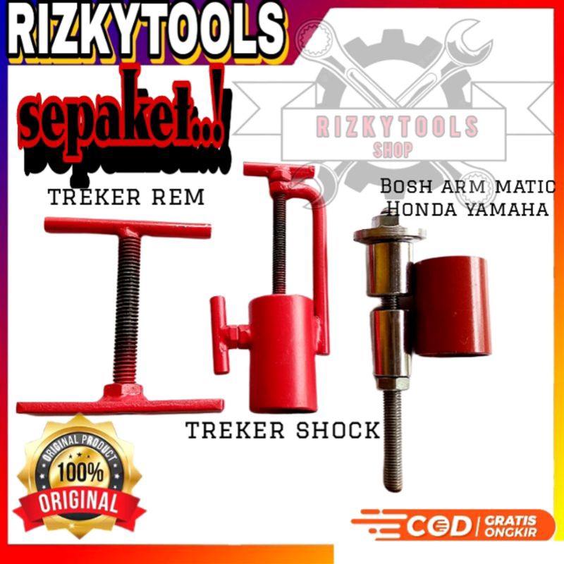 Jual treker Bosh arm treker shock depan treker kaliper rem cakram ...