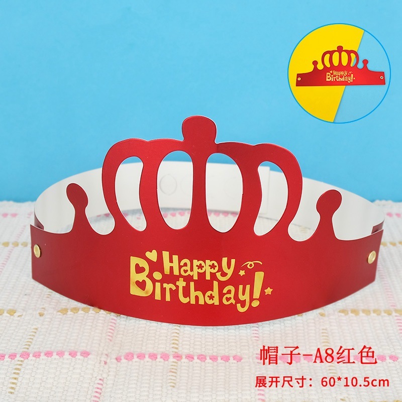 Jual TOPI MAHKOTA HBD LIPAT / TOPI ULANG TAHUN KOSTUM ULANG TAHUN ...