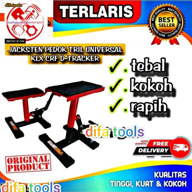 Jual Standar Paddock Motor Cross Trail Supermoto CRF KLX WR KTM ...