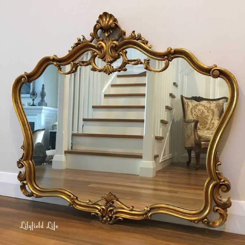 Jual Cermin dinding standing mirror wall mirror vintage mirror ...