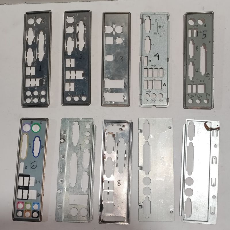 Jual Backpanel Back panel IO shield motherboard backplate mobo | Shopee ...