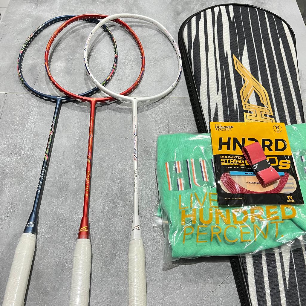 Jual Raket Hundred Atomic Air 77 78 Original Raket Badminton Raket ...