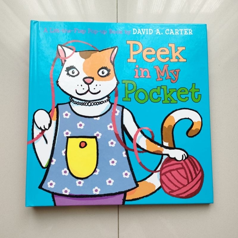 Jual PRELOVED LIFT THE FLAP POP UP BOOK PEEK IN MY POCKET SHAPES BAHASA ...
