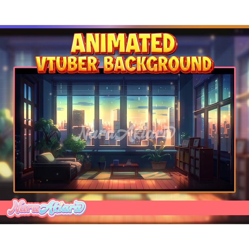 Jual Koleksi Animasi Virtual Background untuk Sesi Streaming yang Tak ...
