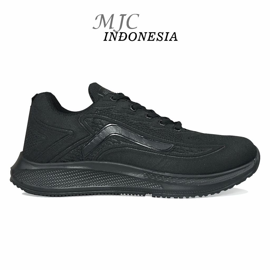 Jual MJC Indonesia Sepatu Sekolah Hitam Outdoor Sepatu Sneakers Sport ...