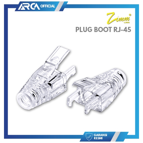Jual Zimm Link Plug Boot Rj45 Kabel LAN Cat 5/ Cat 6 1 Pack 50 Pcs ...