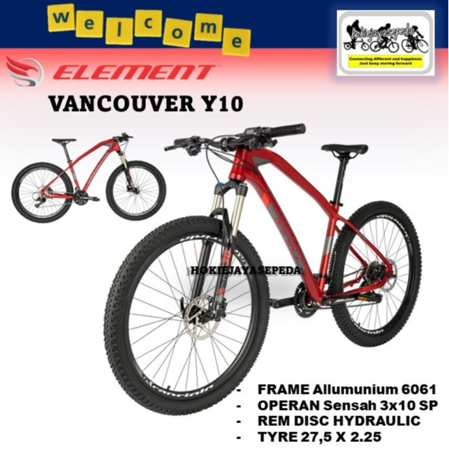 Jual SALE Sepeda Gunung 27,5 inch Police MTB Vancouver 2023 Y8 - Y10 ...