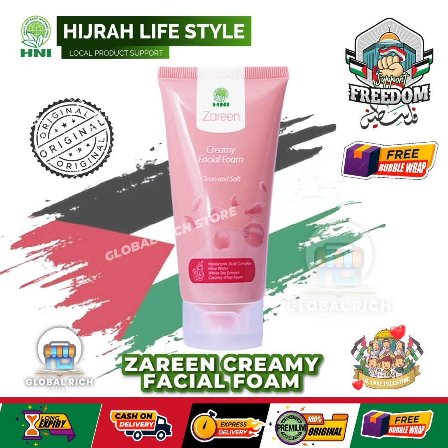 Jual ZAREEN CREAMY FACIAL FOAM - HNI HPAI | Shopee Indonesia
