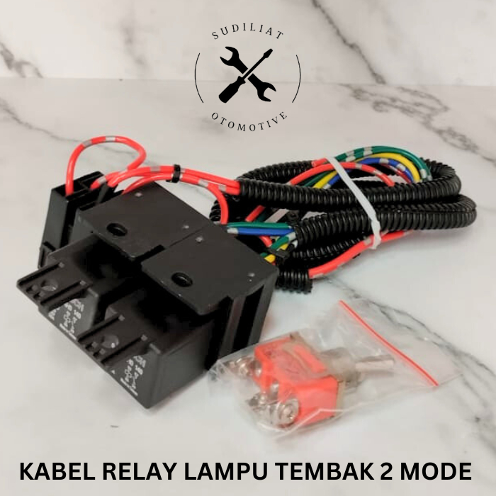 Jual KABEL RELAY SET LAMPU TEMBAK MOTOR DENGAN RELAY BOSCH - 2 MODE ...