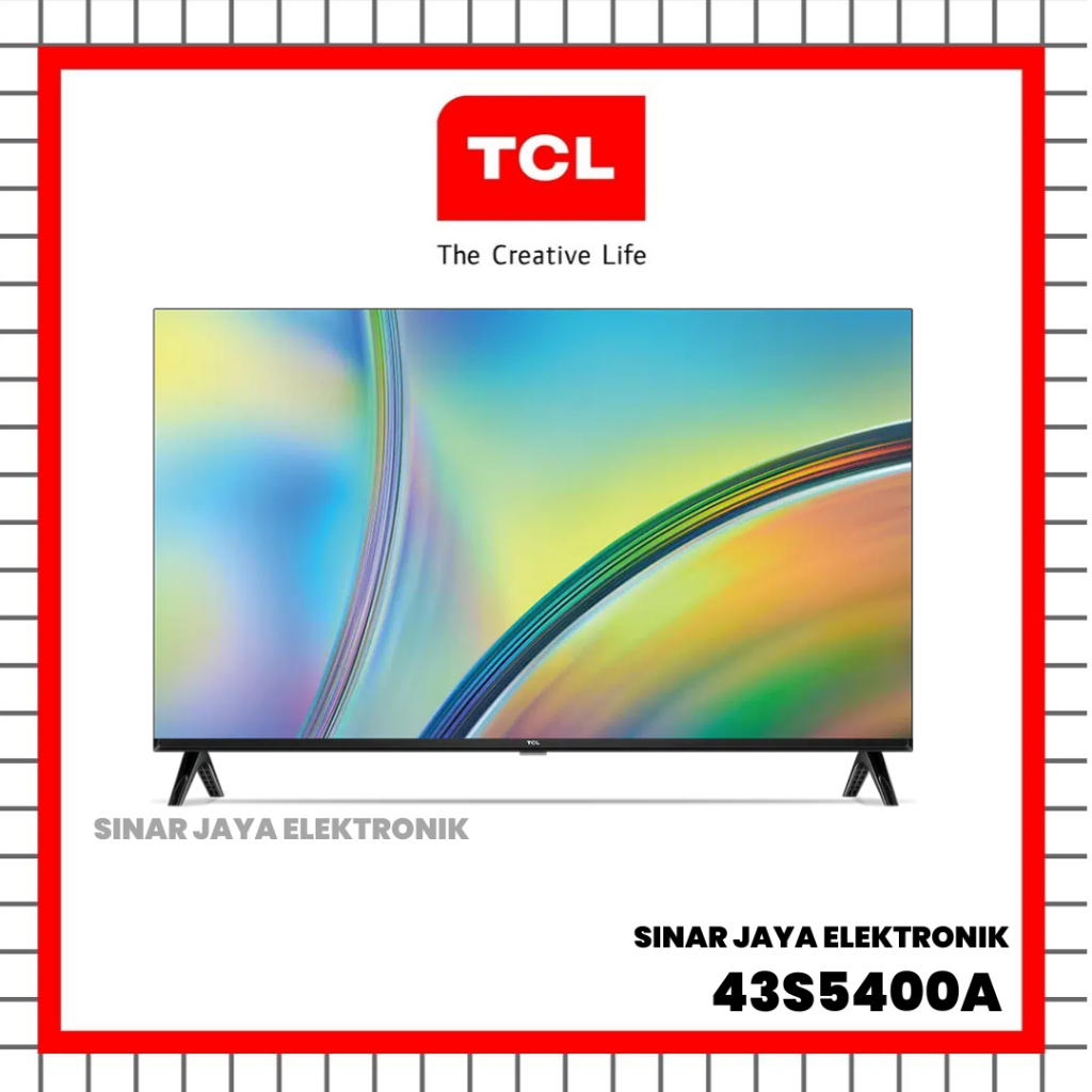 Jual TV LED TCL 43INCH 43S5400A ANDROID TV FULL HD | Shopee Indonesia