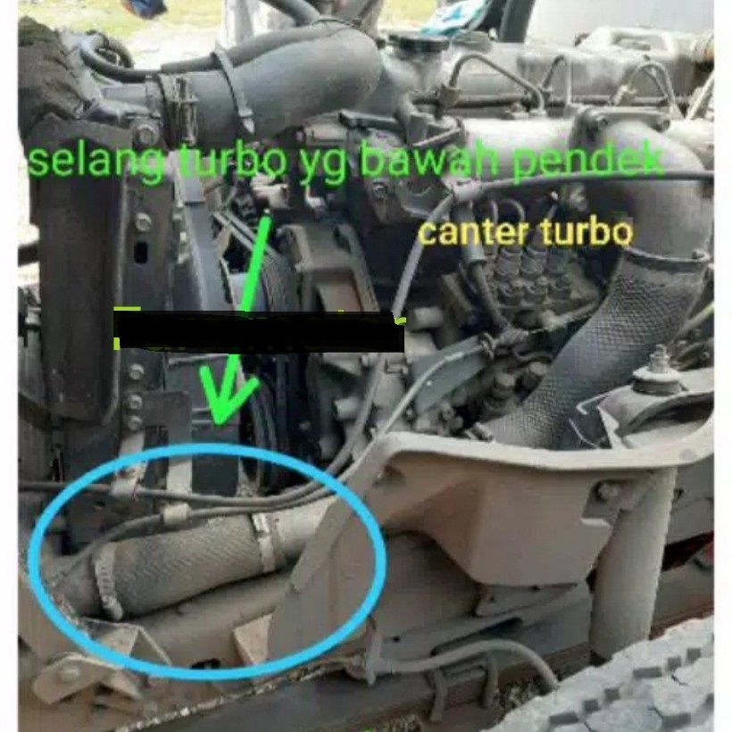 Jual SELANG INTERCOOLER MITSUBISHI CANTER OUT PENDEK ME413369 | Shopee ...