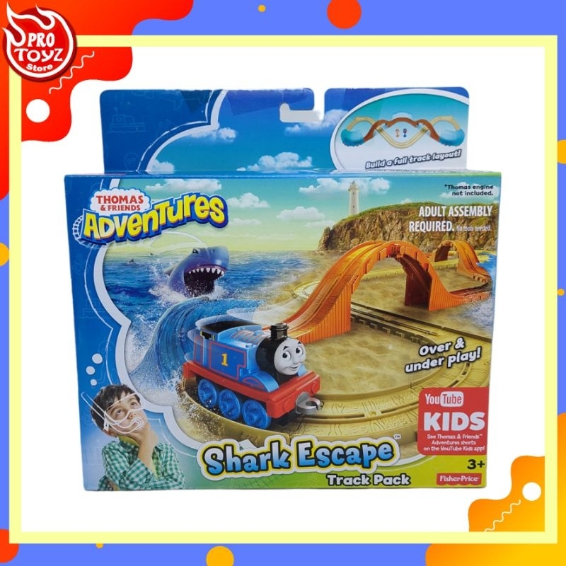 Jual Thomas & Friends ADVENTURES SHARK ESCAPE TRACK PACK | Shopee Indonesia