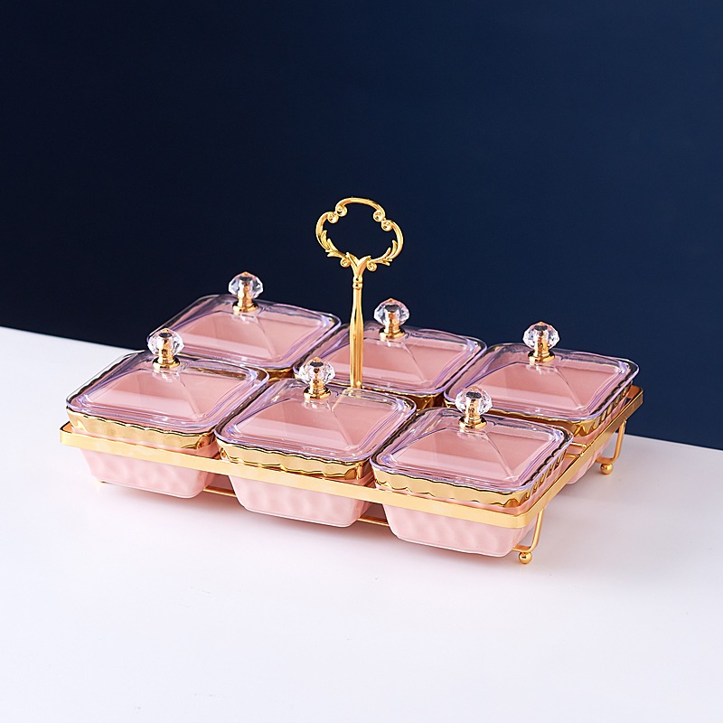 Jual Keramik Snack Tray Nampan Snack Bowl Tempat Saji Snack Cemilan ...