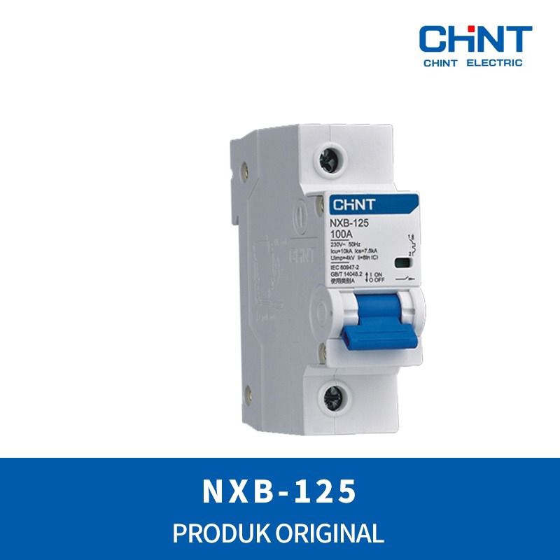 Jual CHINT DIN RAIL MCCB NXB-125 / 1P | Shopee Indonesia